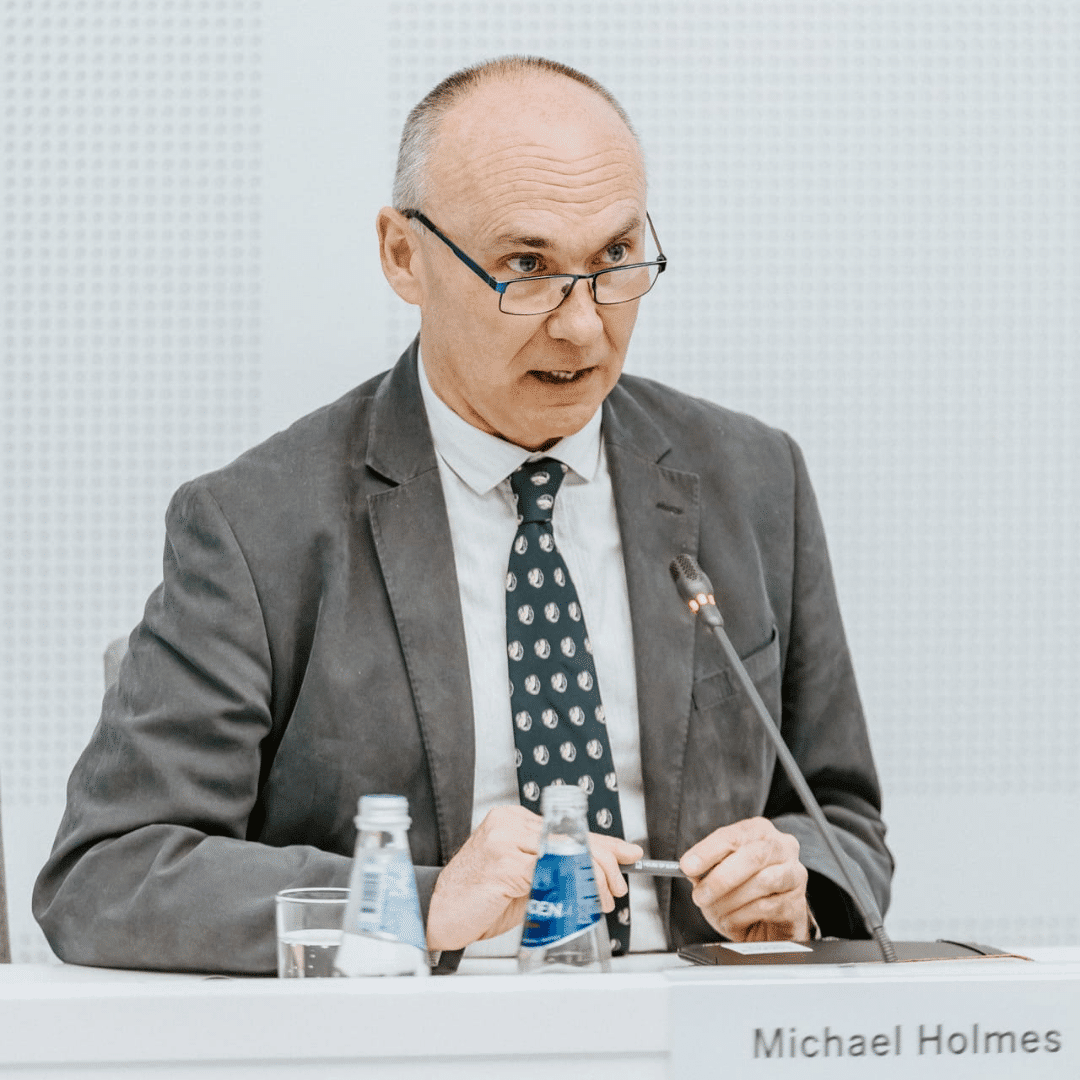 The EU Conversations 2026: Michael Holmes moderated a panel discussion ...